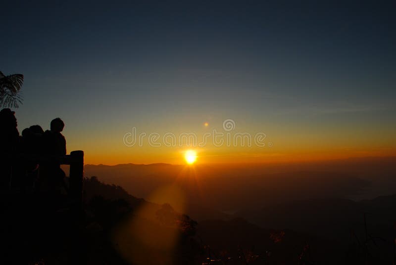 Mist and sun rise stock image. Image of spray, scene - 48540939