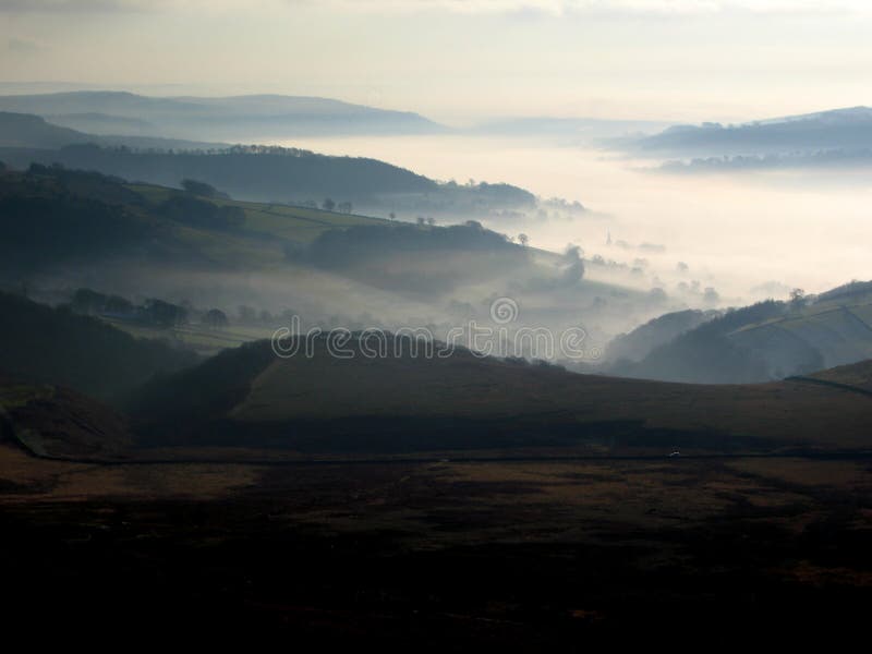 Mist In The Valley Picture. Image: 4773240