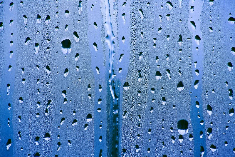 Mist and Water Drops on the Glass Stock Photo - Image of abstract, mist ...