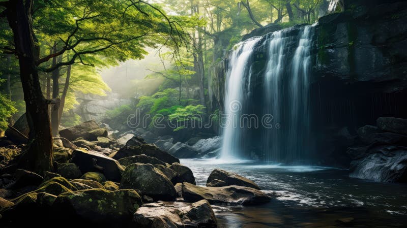 Mist white wet stock image. Image of light, foliage - 375601181