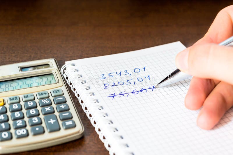 Mistake in the Calculations Stock Photo - Image of count, concepts ...