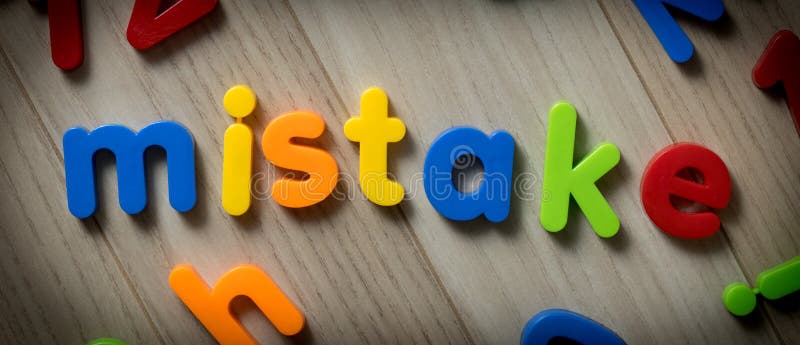 Mistake stock photo. Image of papers, thinking, error - 26836914