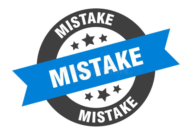 Mistake Stock Illustrations – 11,097 Mistake Stock Illustrations ...