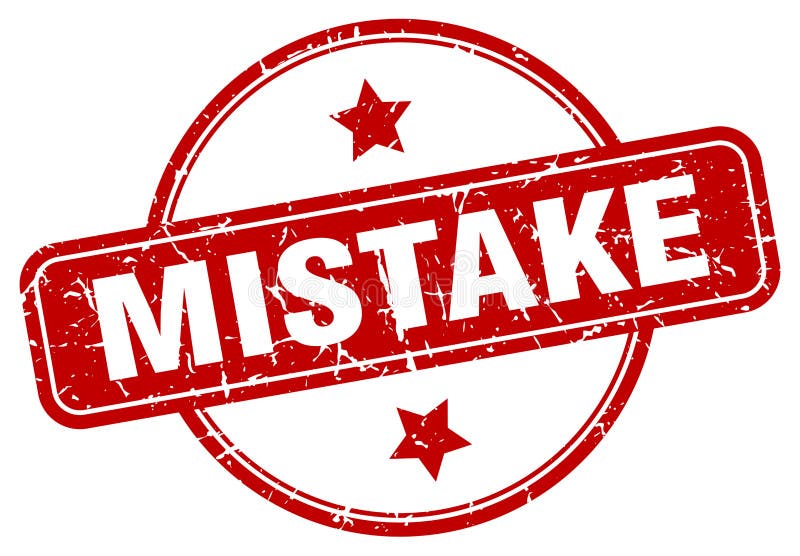 Mistake Stock Illustrations – 10,470 Mistake Stock Illustrations ...