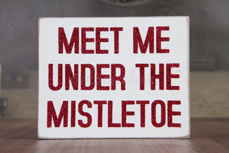 Mistletoe stock image. Image of mistletoe, decoration - 64589531