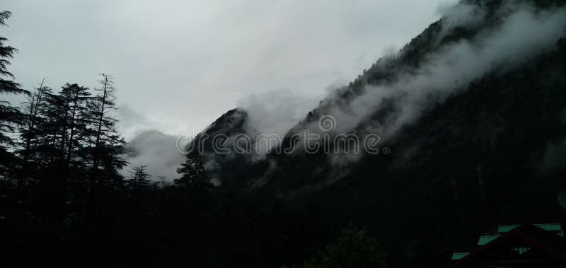 Misty cloud stock image. Image of india, cloud, mountain - 259416227
