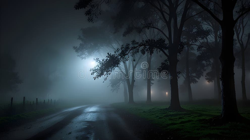 A Misty, Diffused Light Effect with Subtle Movement Stock Illustration ...