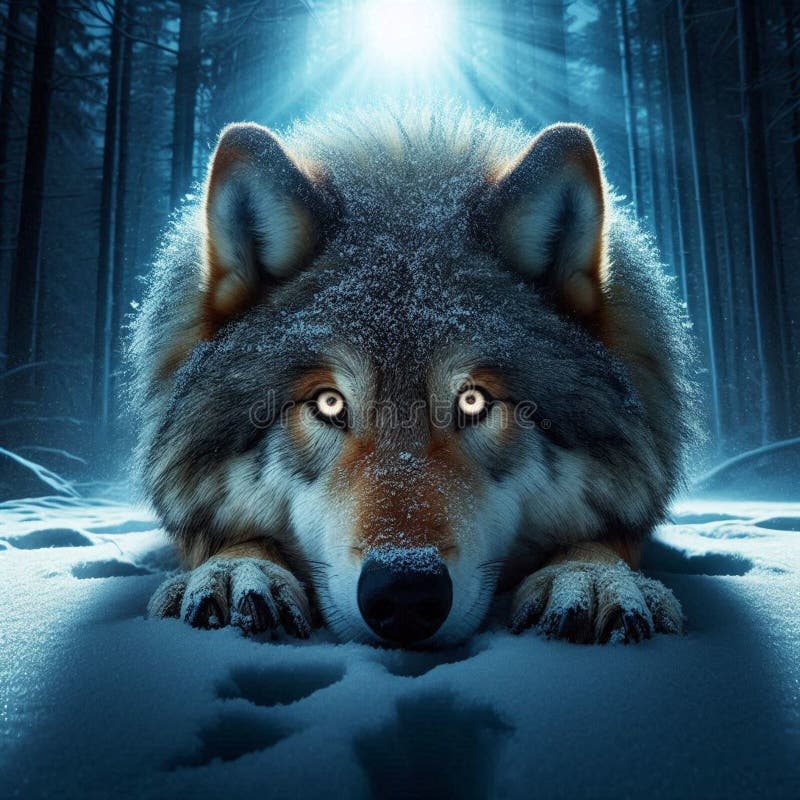 Rays, Moon and Sun, Wolf. Summer and Winter. the Beauty and Mysticism ...