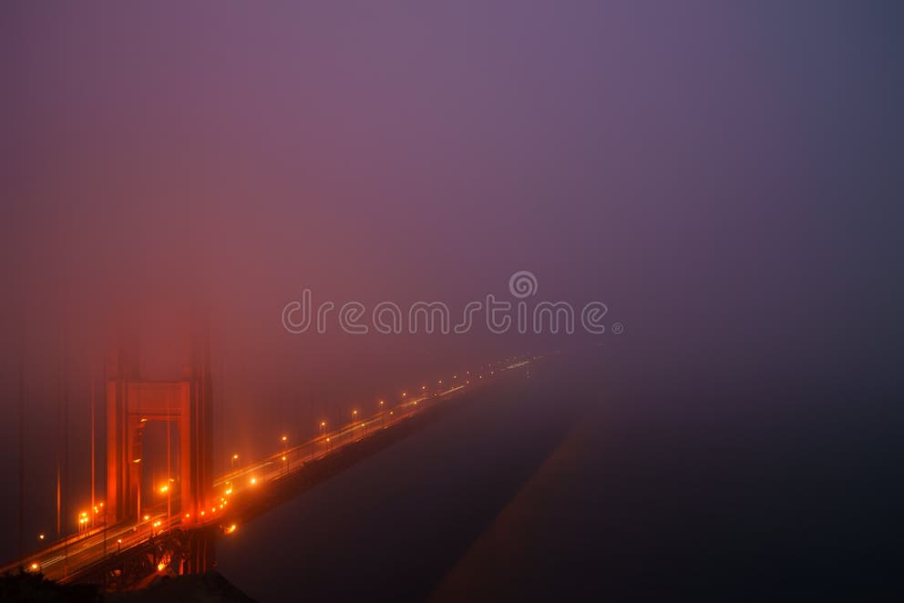 Misty Golden Gate stock photo. Image of architecture - 31509788