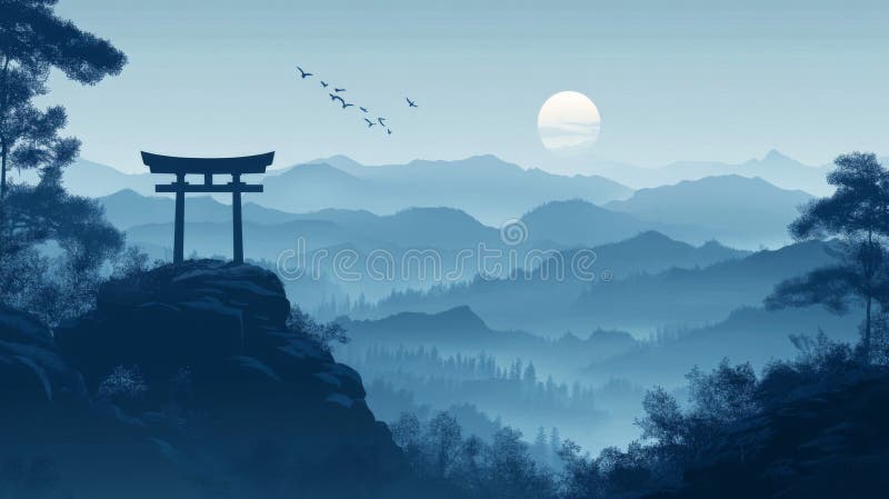 Japanese Landscape Mountains