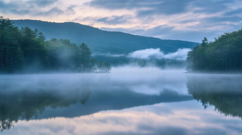 Misty Mountain Photography Capturing Serenity and Natural Environment ...