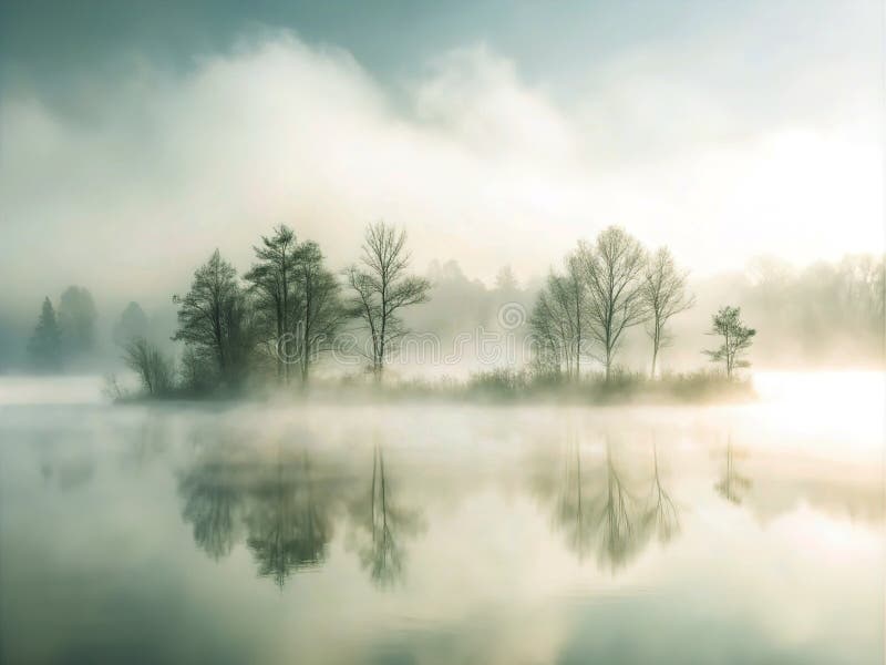 Misty White Fading into Light Gray with Soft Texture Background Stock ...