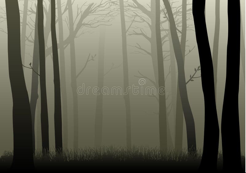 Dark Woods Clipart