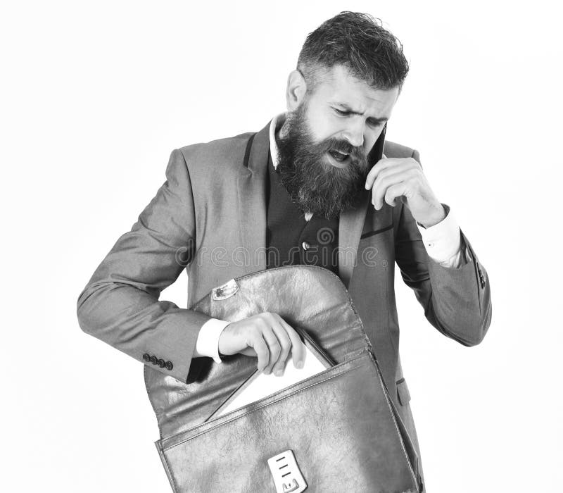 Misunderstanding and Bad Phone Service. Stock Image - Image of style ...