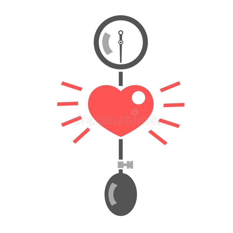 Infografica Sulla Pressione Sanguigna Illustrazione Vettoriale ...