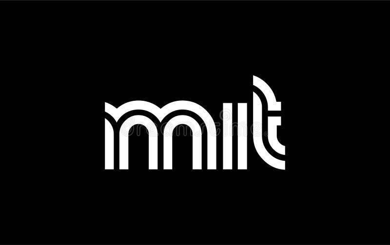 MIT Creative Unique Modern Letter Logo Design Stock Vector ...