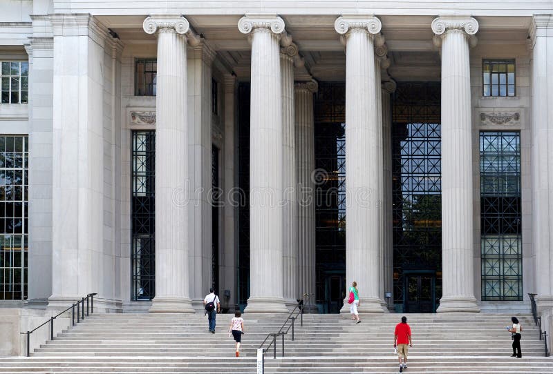 MIT library stock photo. Image of steps, college, university - 28164600