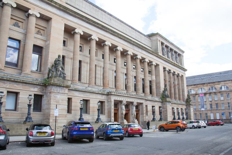 The Mitchell Library in Glasgow, Lanarkshire, Scotland Editorial Photo ...