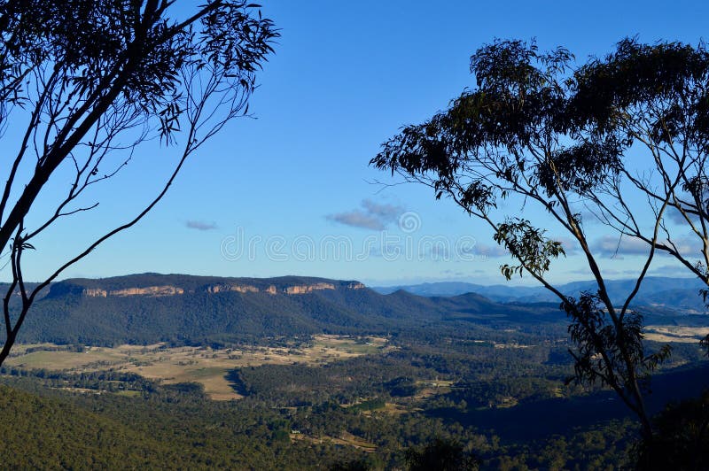 Mitchell Pass Lookout stock image. Image of shrubland - 249282841