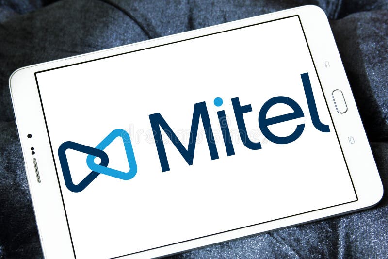 Mitel Networks logo editorial stock image. Image of mitel - 101464249