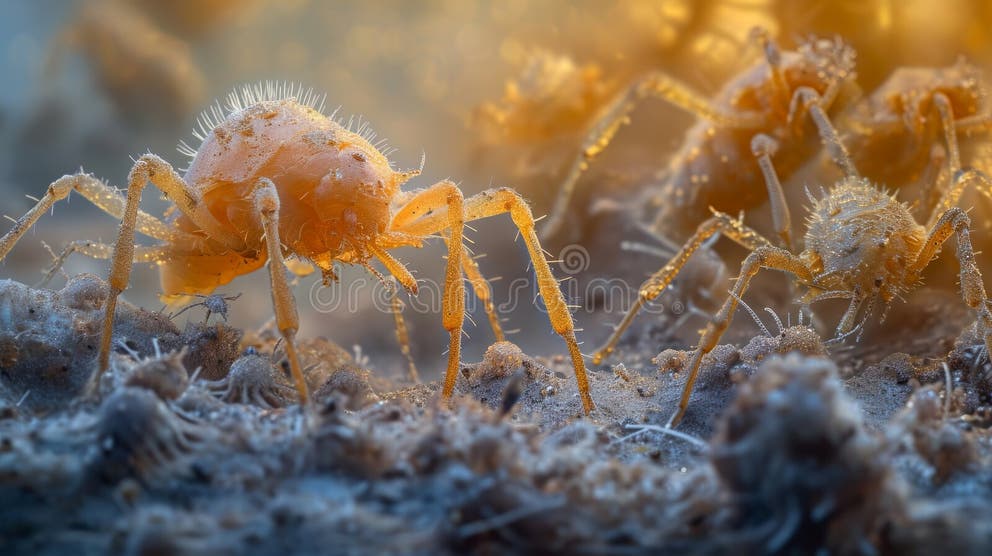 Dust Mites and Microarthropods Crawling through the Microscopic View ...