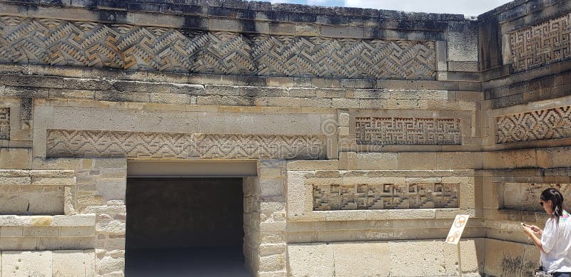 Mitla ruins stock photo. Image of center, city, antique - 89337450