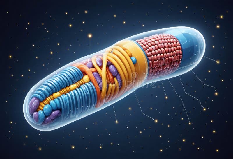 Mitochondria Microscopic Powerhouse of Cells, and Microorganisms in ...