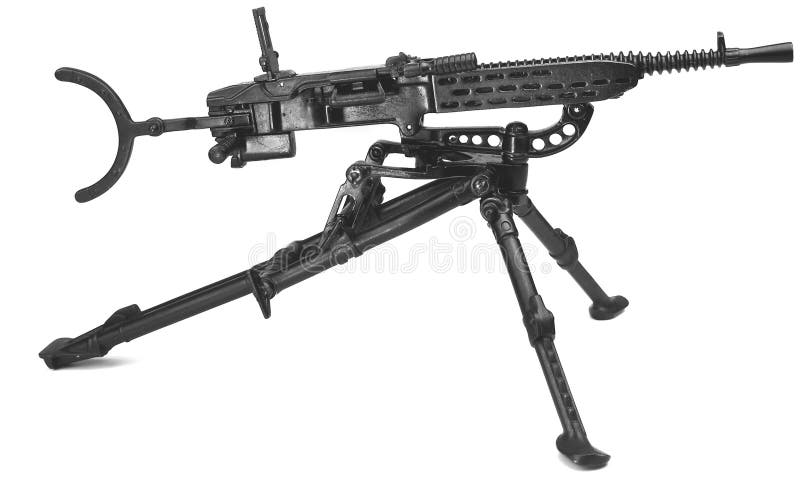 Mitragliatrice Sul Treppiedi Immagine Stock - Immagine di massacro ...