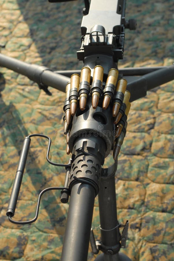 Mitrailleuse lourde de m2 image stock. Image du mobile - 5737631