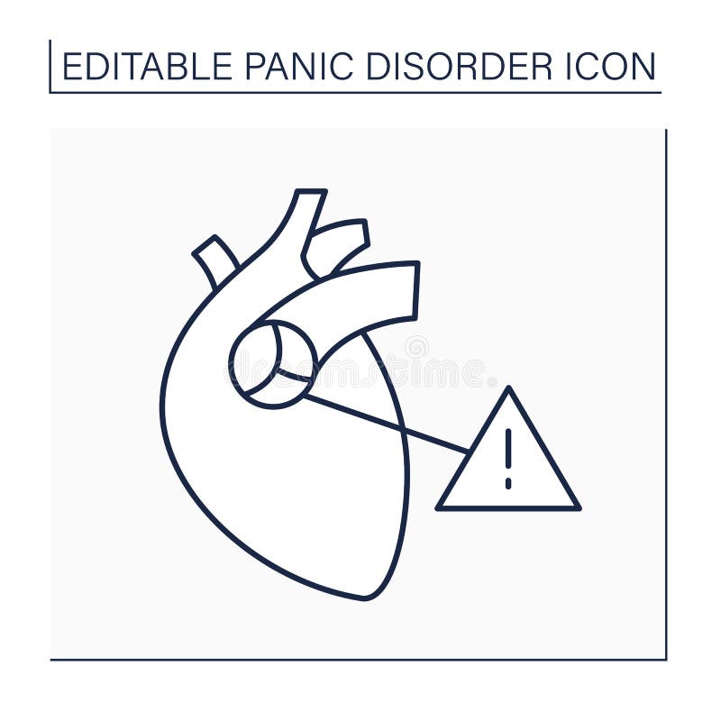 Mitral Valve Prolapse Line Icon Stock Vector - Illustration of stress ... Mitral Valve Prolapse Line Icon Stock Vector - Illustration of stress ...