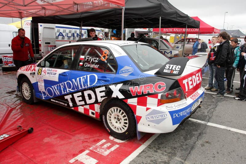 Subaru Impreza WRC in Pit Stop Editorial Photography - Image of road ...