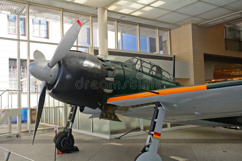 Mitsubishi Zero, Tokyo, Japan Editorial Photography - Image of ...