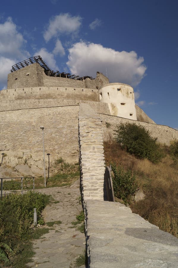 Festung Deva Mittelalterliche Festung, Kreis Hunedoara, Rumänien ...