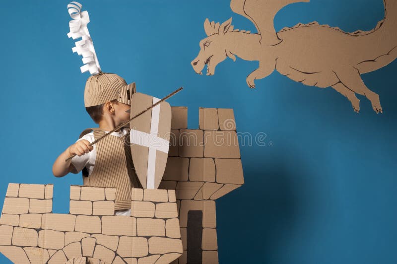 Mittelalterliches Ritterkind Stockfoto - Bild von hand, prinz: 51191000