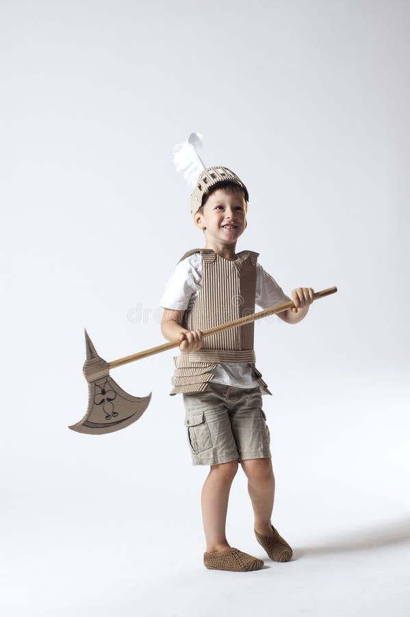 Mittelalterliches Ritterkind Stockfoto - Bild von landschaft, ritter ...