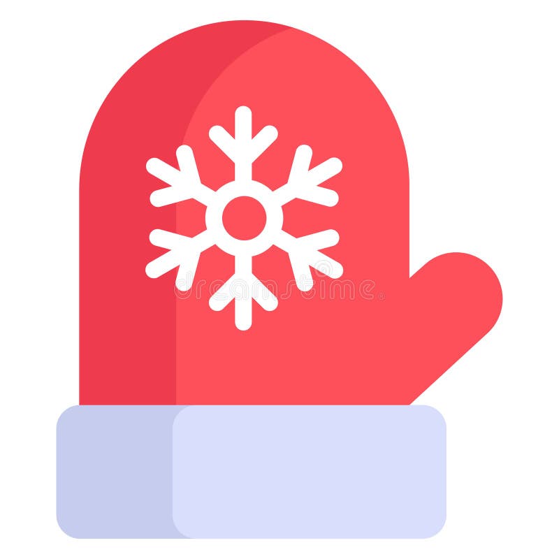 Mitten Icon, Christmas and Celebrations. Flat Symbol Collection ...