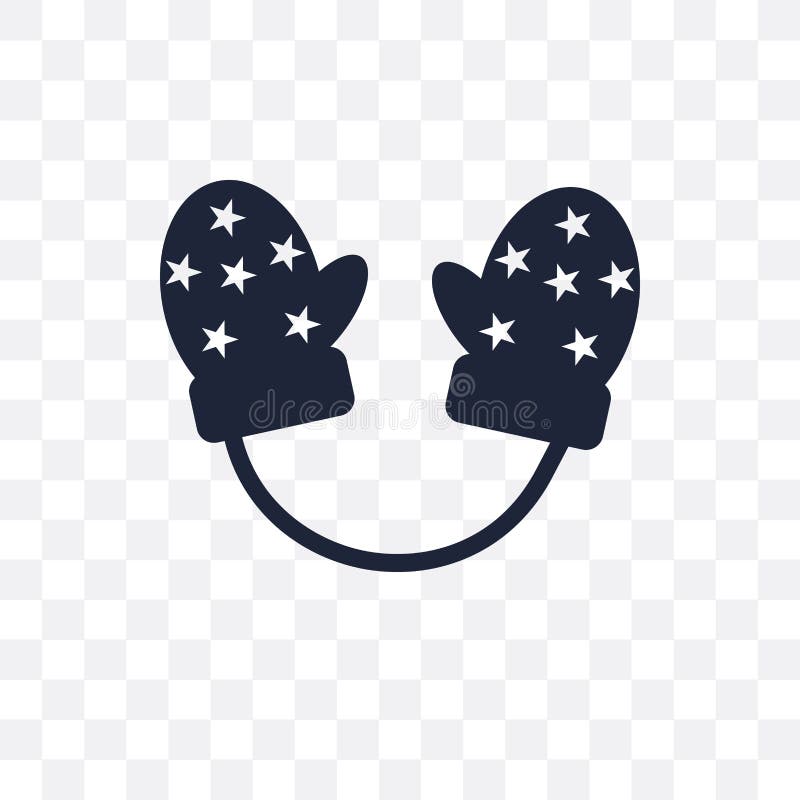 Mittens Transparent Icon. Mittens Symbol Design from Clothes Col Stock ...