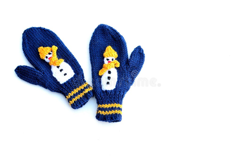 Mittens stock photo. Image of pretty, child, funky, yellow - 28070092