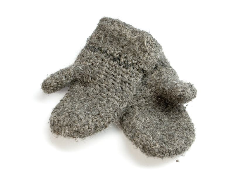 Mittens stock photo. Image of pair, woolen, snow, knit - 7781952