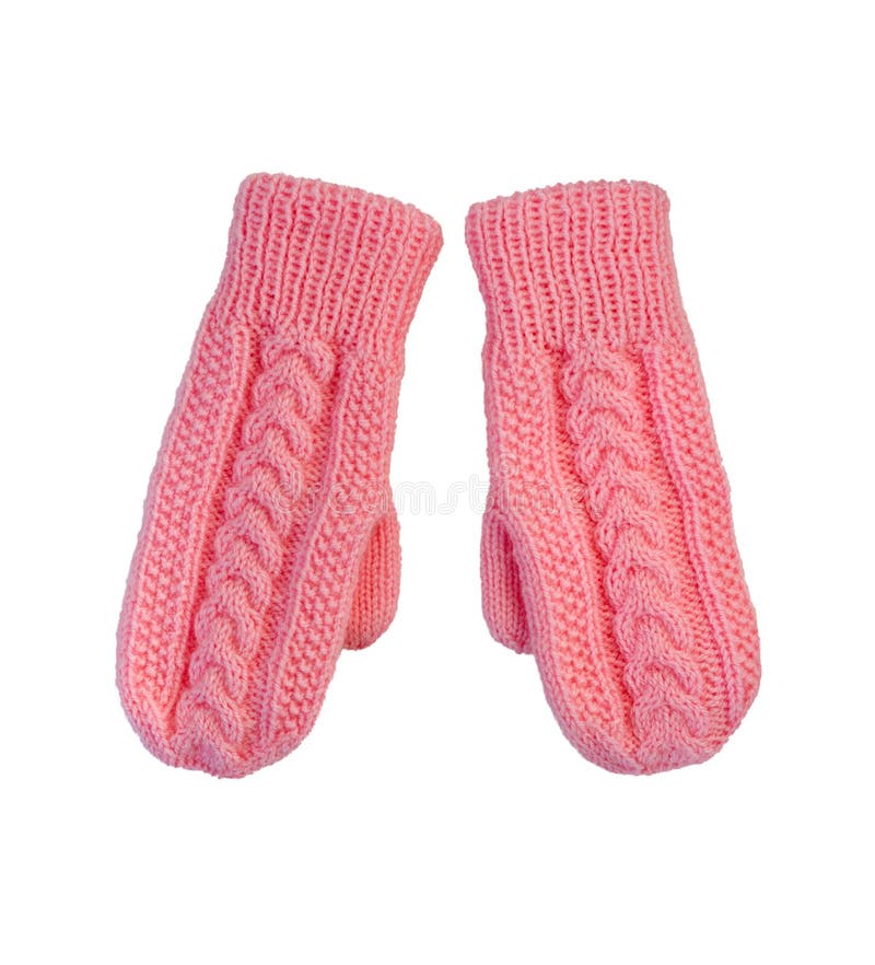 Mittens Isolated on white stock photo. Image of glove - 315644858