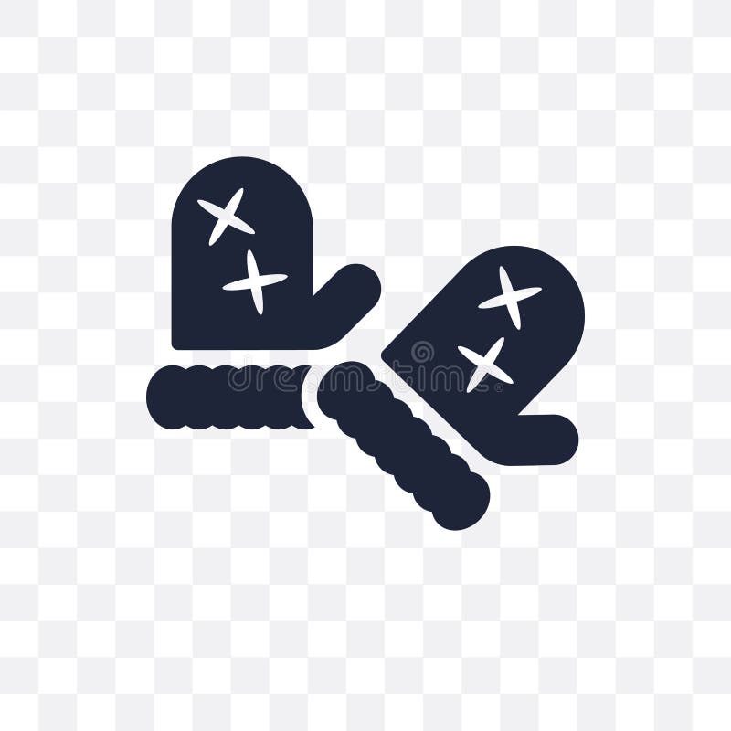 Winter Mittens Transparent Stock Illustrations – 252 Winter Mittens ...