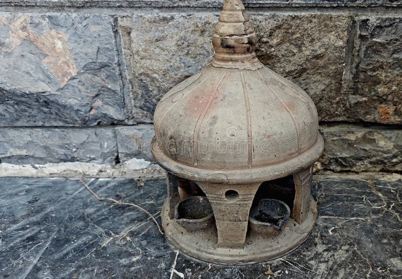 Mitti Ka Diyaa or Clay Lamp Stock Image - Image of villagelamp ...