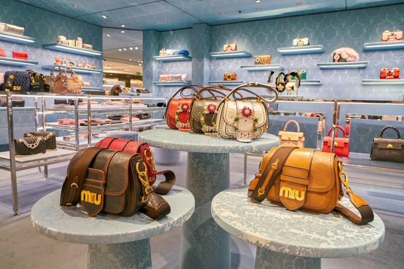 Miu Miu foto de archivo editorial. Imagen de mercado - 121455923