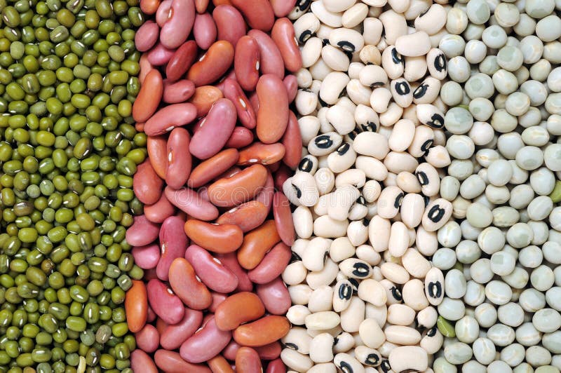 Mix bean and pea stock image. Image of macro, pile, bean - 34996947