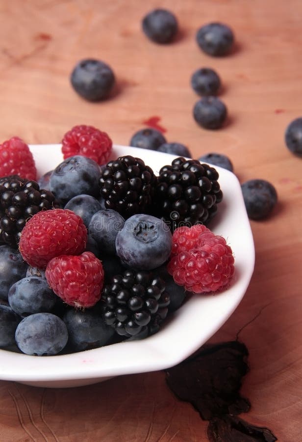 Mix of berris stock image. Image of sweet, macro, dessert - 43740619