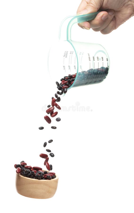 Mix Beans Fall Down Explosion, Several Multi Kind Bean Float Explode ...