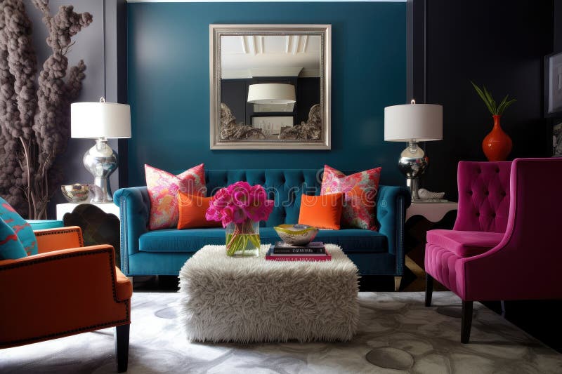 A Mix of Bold Colors and Textures with Pops of Unexpected Contrast ...