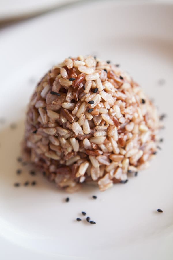 Mix Brown Rice Topping Black Sesame Stock Photos - Free & Royalty-Free ...