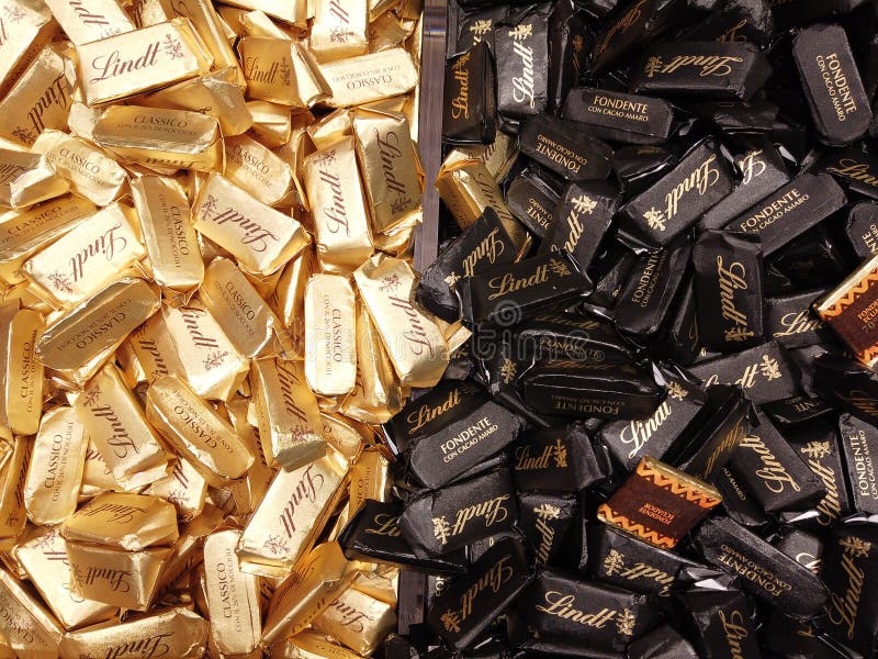 Mix of Chocolate Candies Lindt Lindor Editorial Image - Image of ...