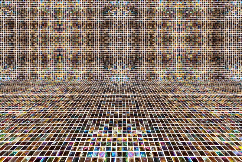 Mix Coolr Pixel Mosaic Background Stock Image - Image of pixels ...